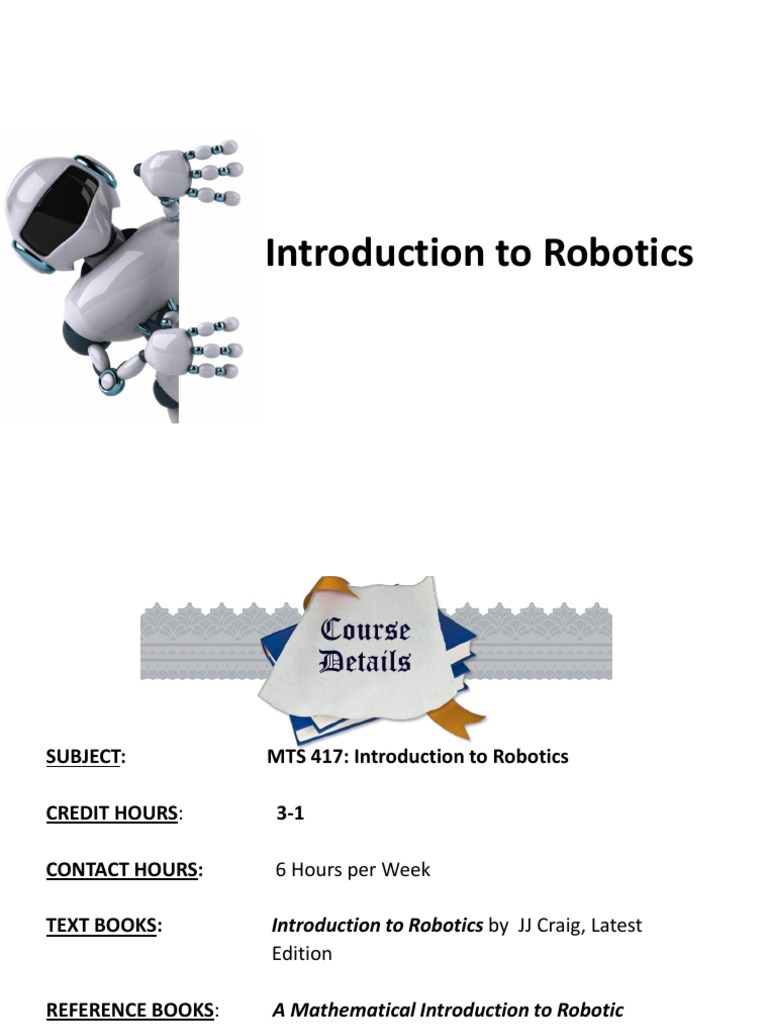 Introduction to robotics | Robot | Technology