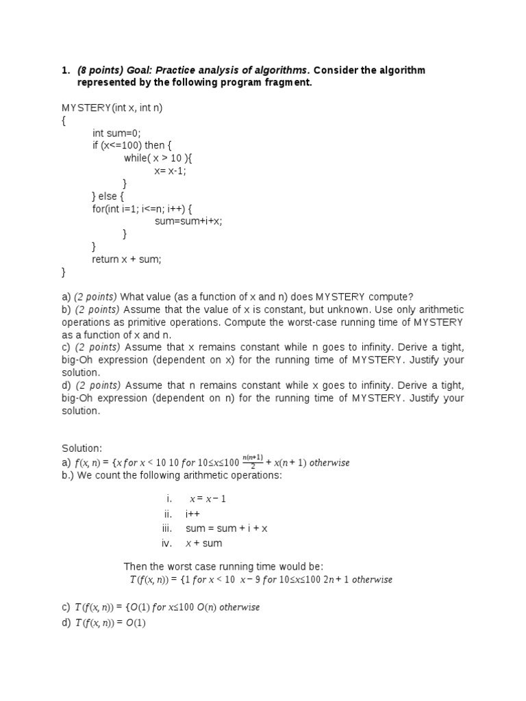 Analysis of Common Sorting Algorithms on Binary Data | PDF | Time ...