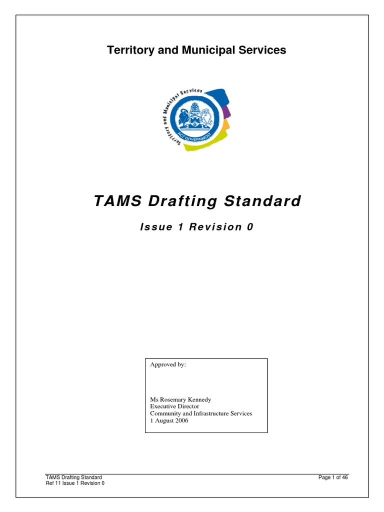 TAMS Drafting Standard | PDF | Zip (File Format) | Traffic