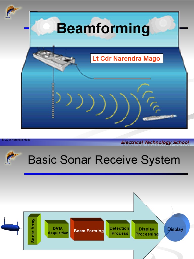 Beamforming Basics in SONAR | PDF | Sonar | Electronic Engineering