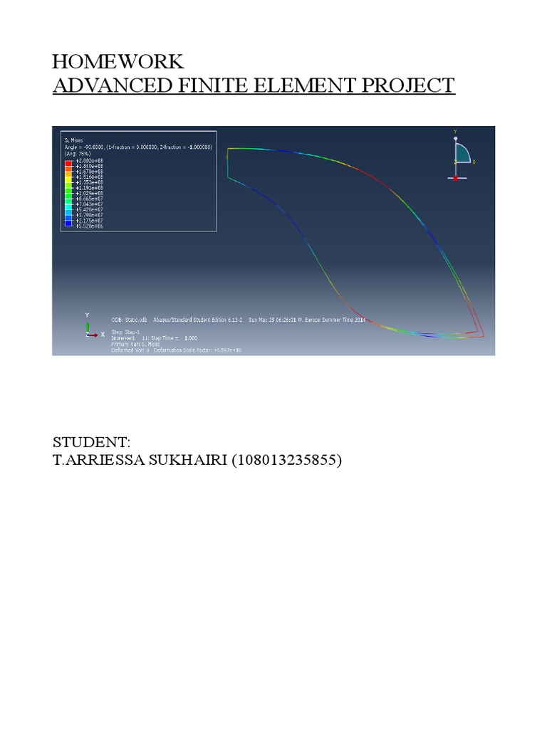 Bycicle Frame Static Analysis | PDF | Beam (Structure) | Plasticity ...