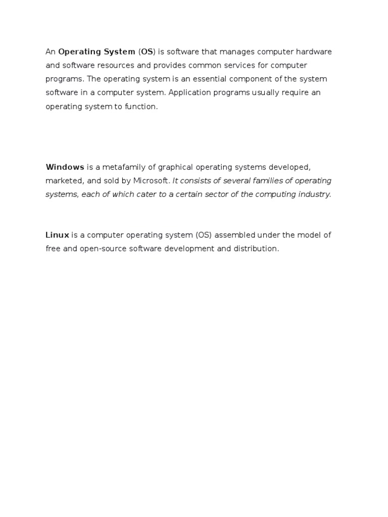 Overview of System Software Types | PDF