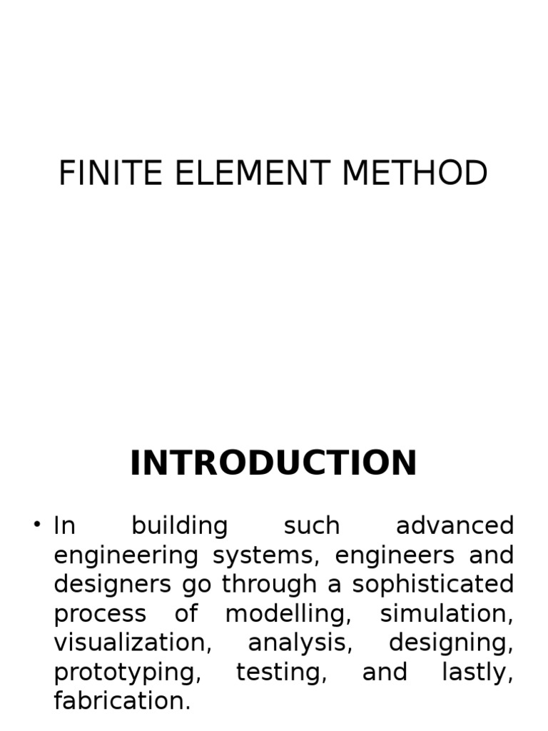 Understanding Finite Element Method | PDF | Art | Computers