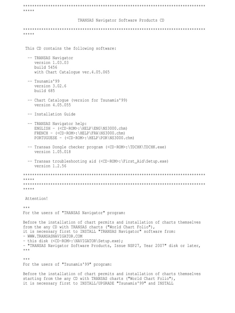 Reame Text | PDF | Navigator | Installation (Computer Programs)