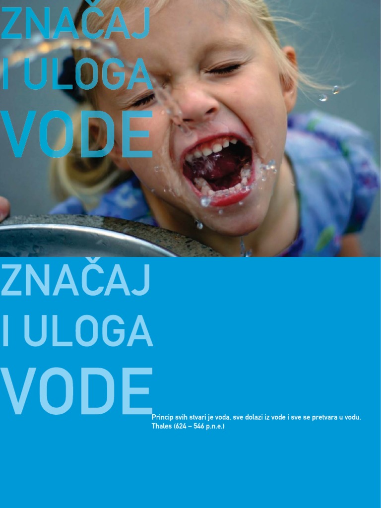Znacaj I Uloga Vode | PDF