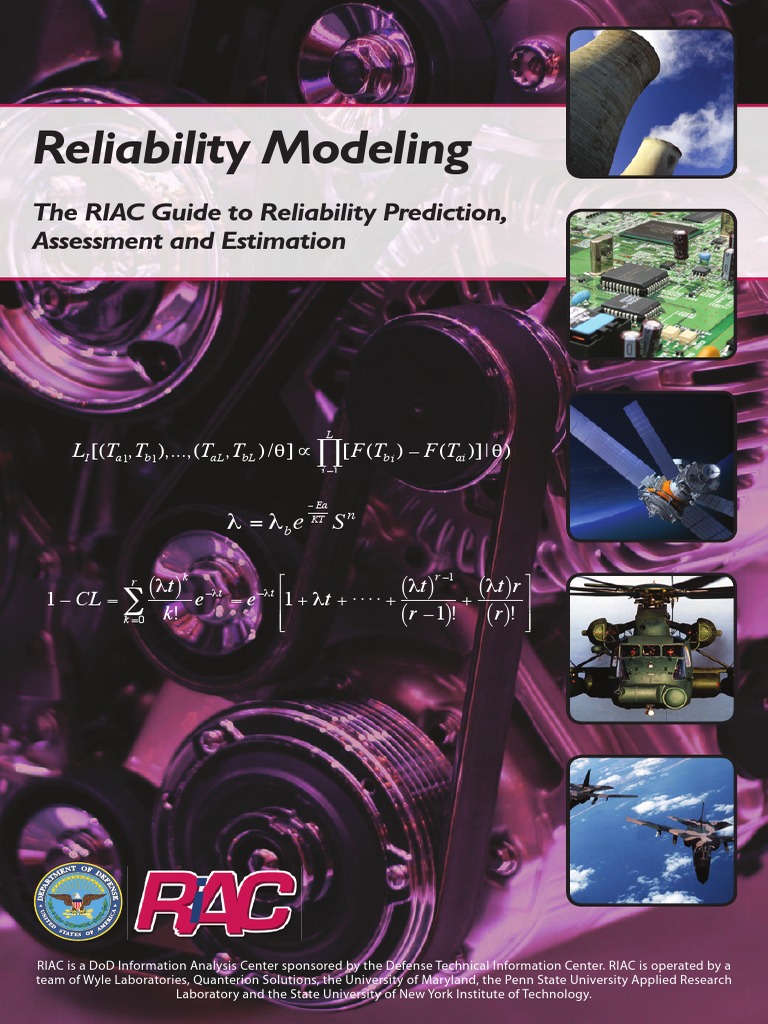 Reliability Modeling: The RIAC Guide To Reliability Prediction ...