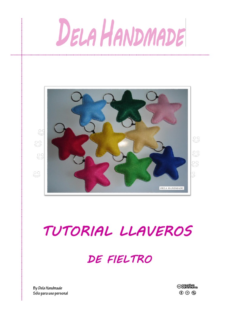 Tutorial Llaveros Fieltro | PDF