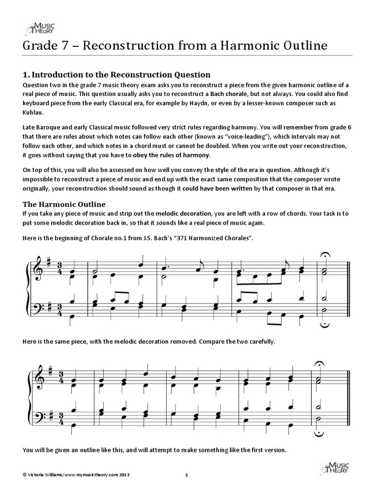 Grade 7 Reconstruction q2 | PDF | Harmony | Interval (Music)