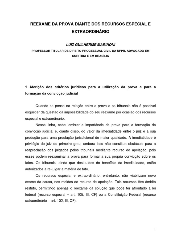 Requisitos - Admiss - Exa - Prova - REsp | PDF | Confissão (jurídico ...