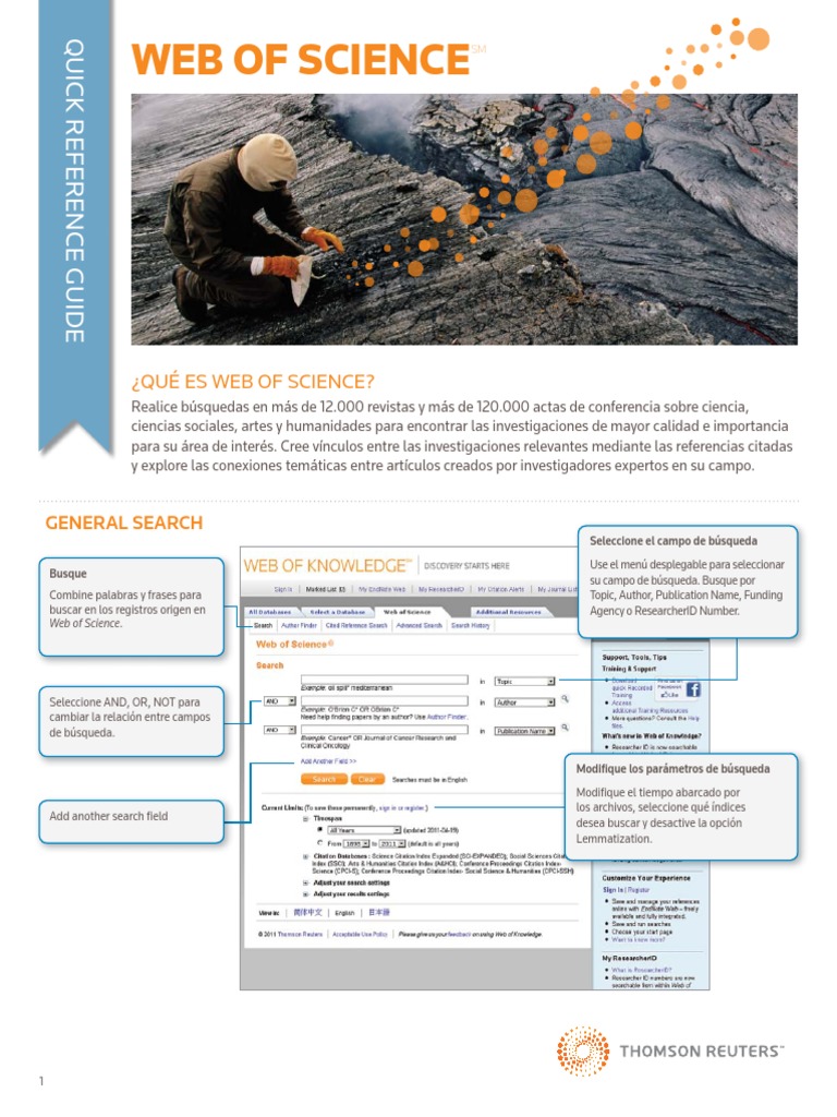 Web of Science | PDF | Red mundial | Internet y web