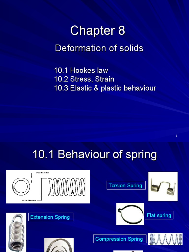 Deformation of Solid | PDF | Deformation (Engineering) | Elasticity (Physics)