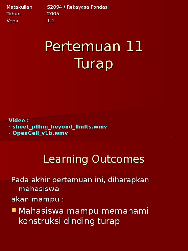 Turap | PDF