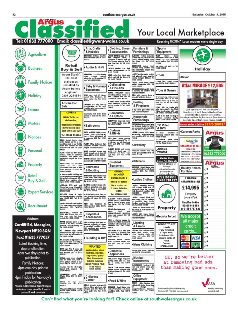 Classified: Your Local Marketplace | PDF | Bedding