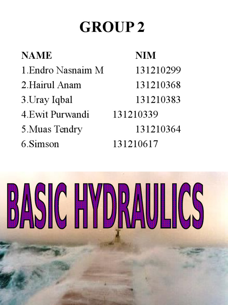 Basic Hydraulics | PDF | Pump | Engines