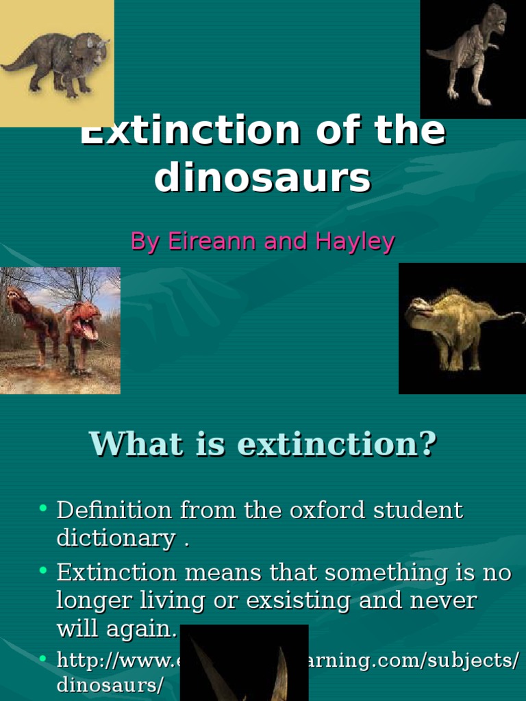Dinosaur Extinction Theories Explained | PDF | Dinosaurs | Earth