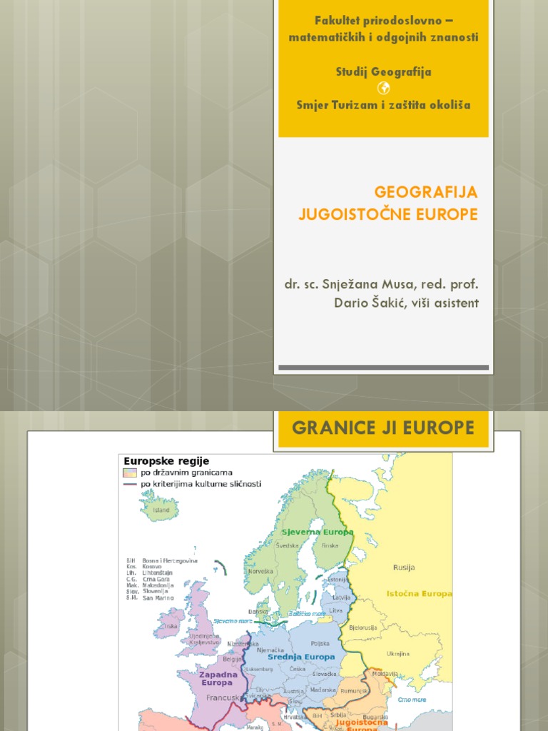 Geografija JI Europe | PDF