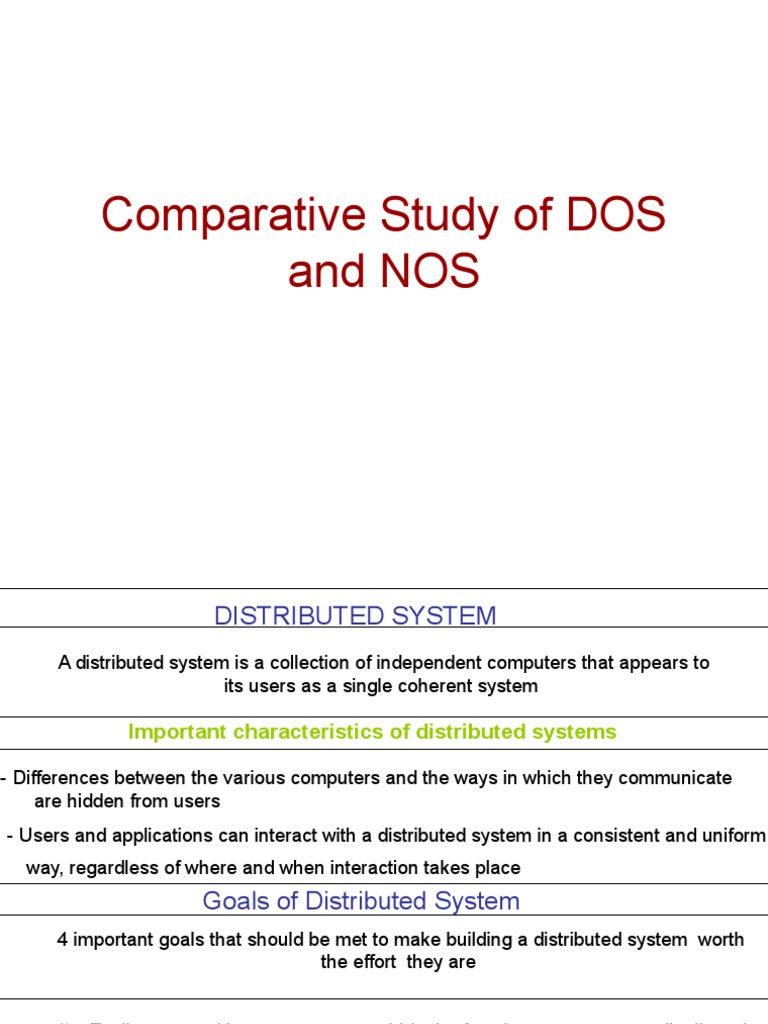 Distributed System | PDF | Operating System | Distributed Computing