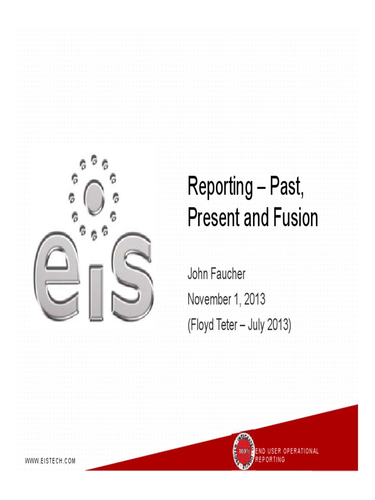 Fusion Reporting Tools Overview | PDF | Business Intelligence ...