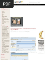 Getting Started With SAP Adobe Forms | PDF | Software Engineering | Computing