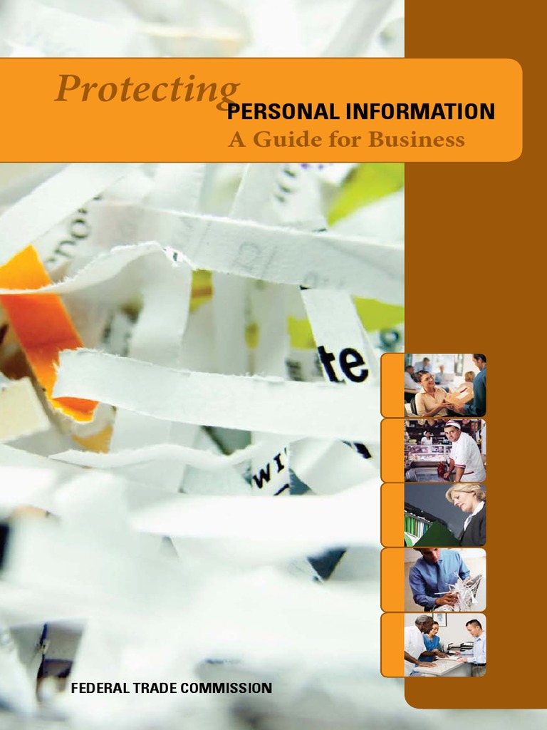 FTC Protecting Personal Information Guide For Business | PDF