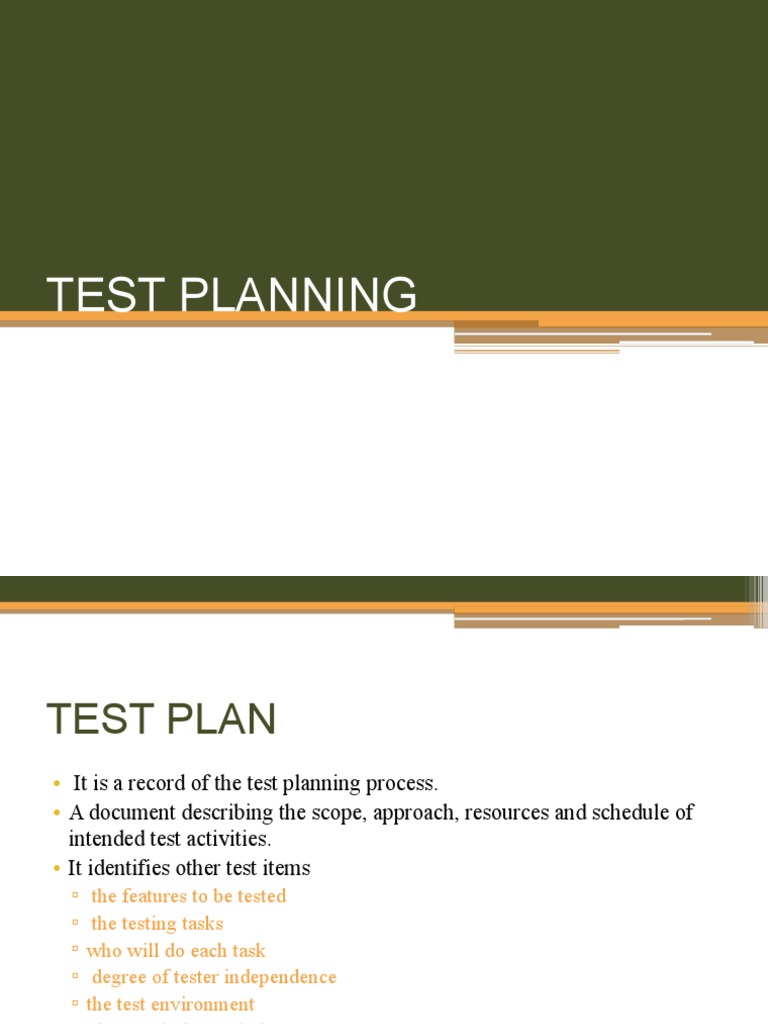 Comprehensive Test Plan Guide | PDF | Software Testing | Information ...