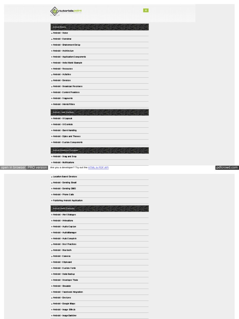 Tutorialspoint Com Android Android Sqlite Database Htm Pdf Android Operating System 6364