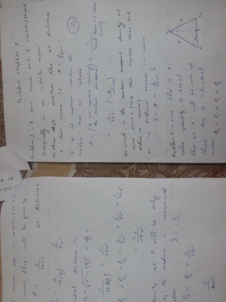 Chap 5 Lamarsh Sol | PDF