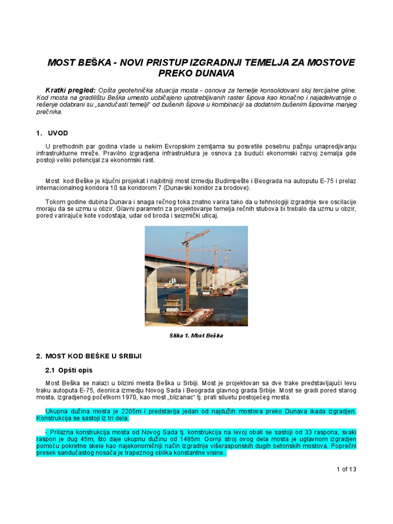 Most Beska | PDF