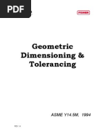 GD&T Color Chart PDF | PDF | Engineering Tolerance | Geometry