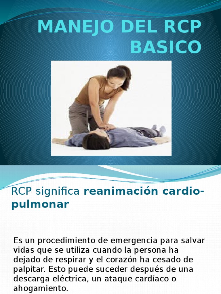 Manejo Del RCP Basico | PDF