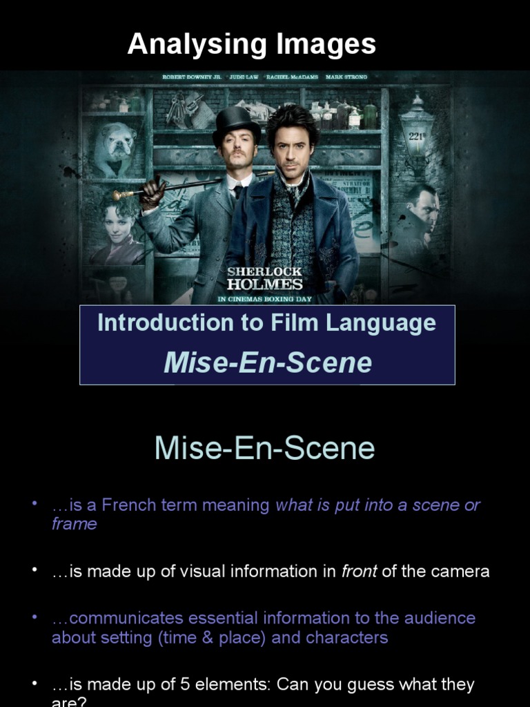 Mise en Scene (Inc Lighting) | PDF | Body Language | Shadow