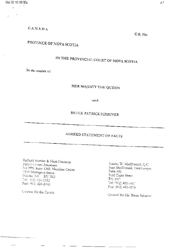 Statement of Fact | PDF