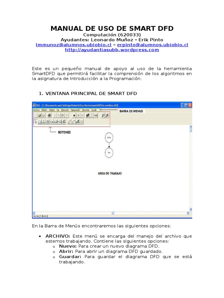Manual Smartdfd | Descargar gratis PDF | Point and Click | Ventana (informática)
