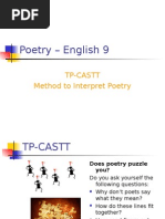 TPCASTT Handout | PDF | Poetry