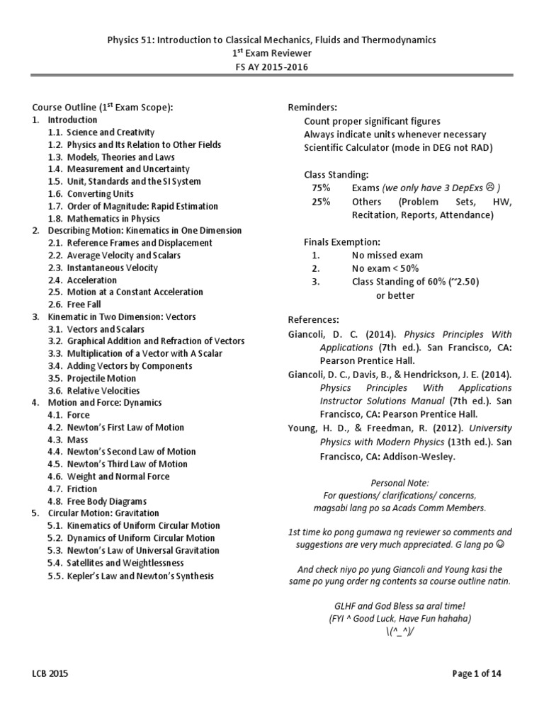 Physics Reviewer | Acceleration | Velocity