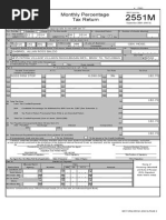 Bir Form 2551q | PDF | Payments | Receipt