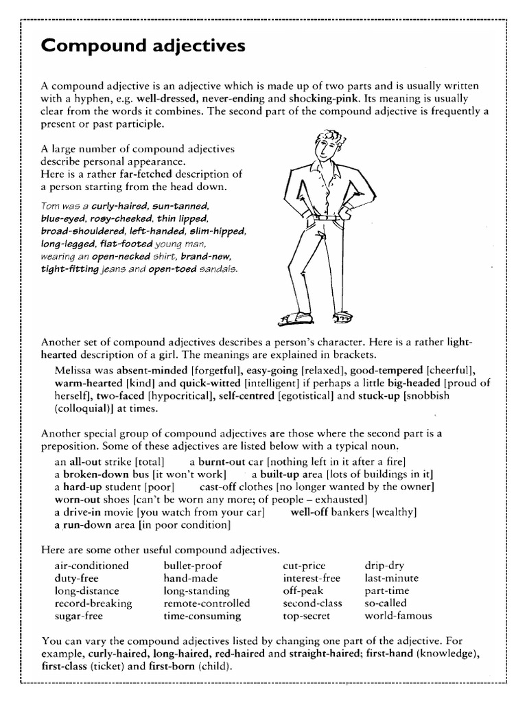 Compound Adjectives | PDF