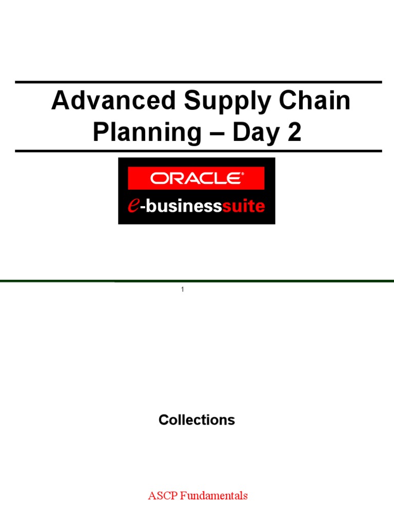 9 ASCP Training Day2 | PDF | Inventory | Supply Chain