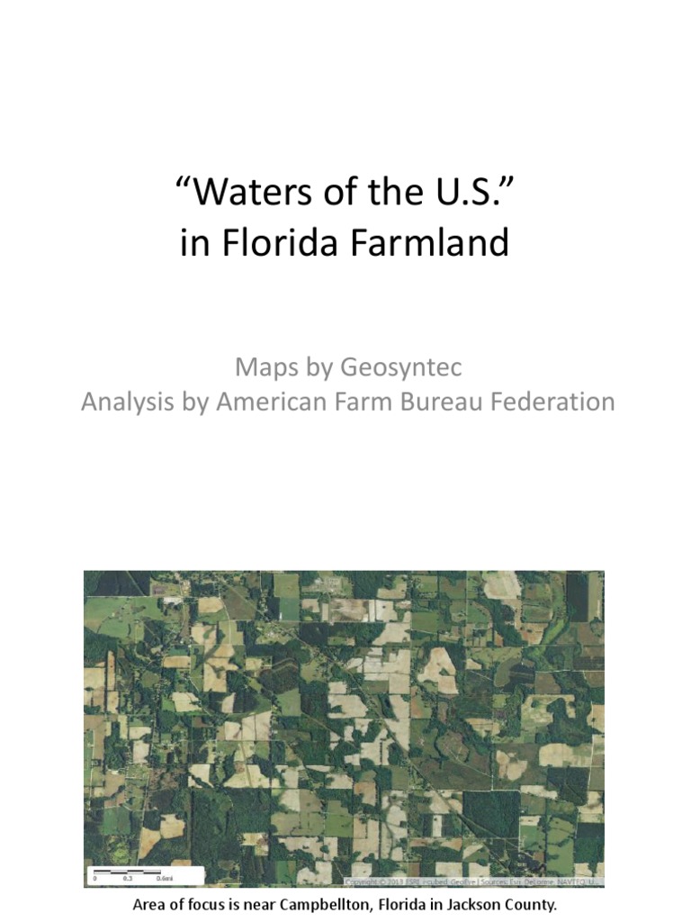 WOTUS Regulations Impacting Florida Farms | PDF | Clean Water Act ...