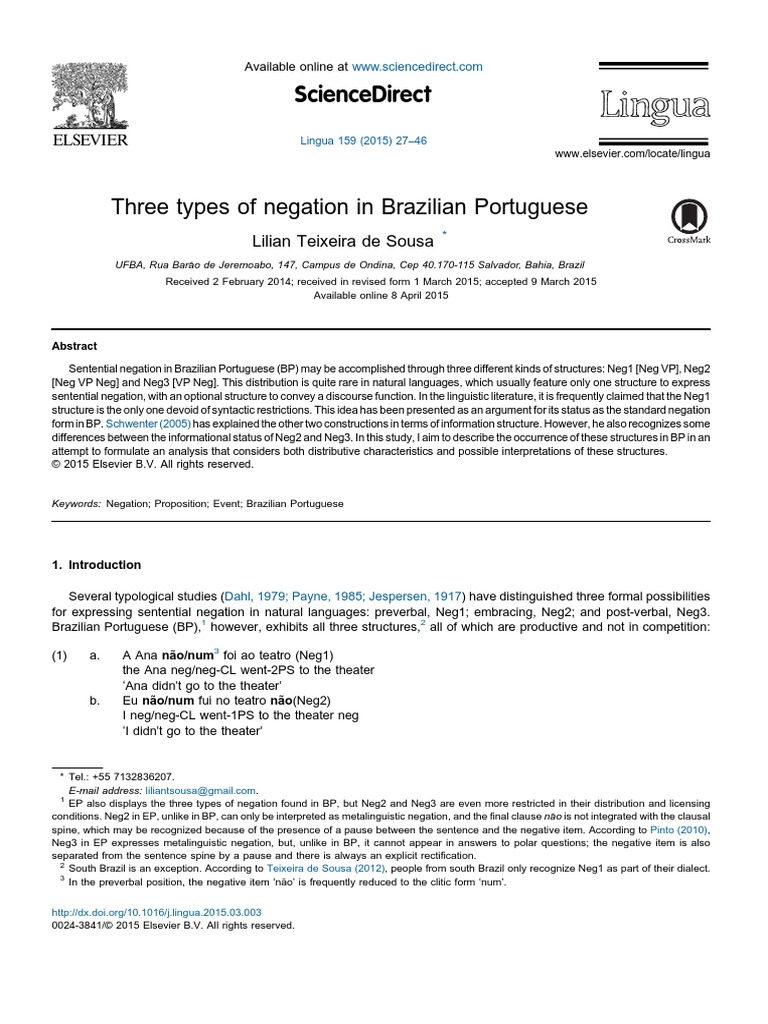 3 Types of Negation in BP | PDF | Proposition | Interpretation (Logic)