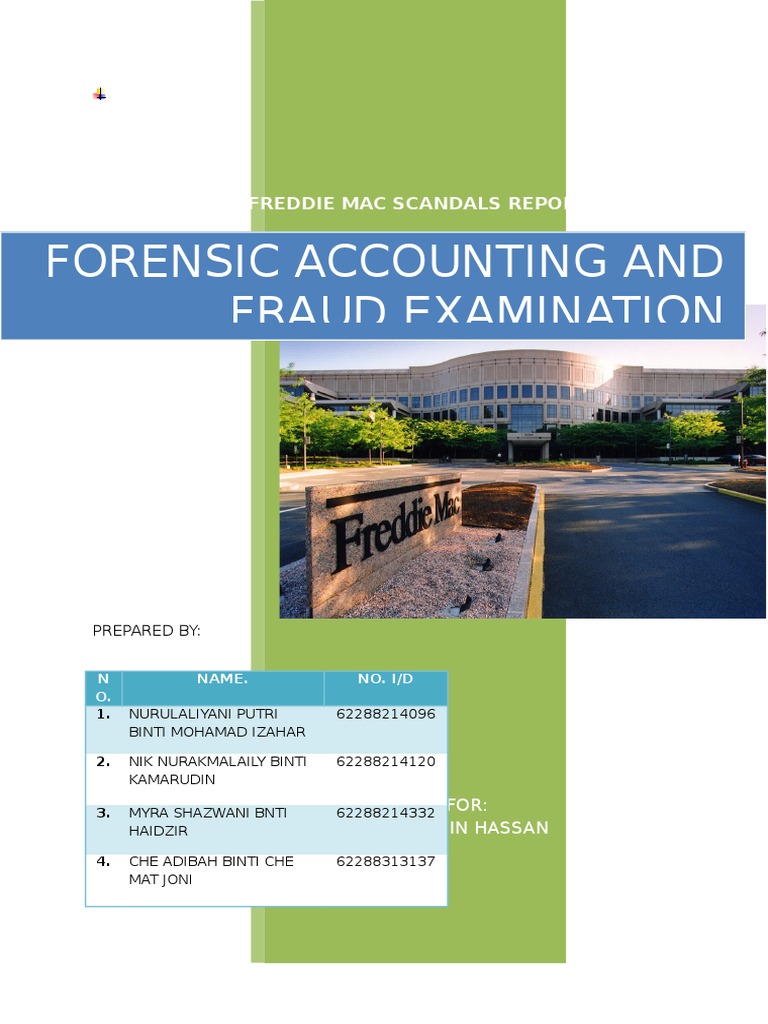 Forensic Accounting | PDF | Freddie Mac | Fannie Mae
