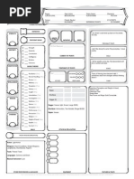Scion Character Sheet | PDF | Role Playing Games | Leisure