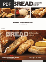Toastmaster Bread Box Manual & Recipes | PDF | Breads | Dough
