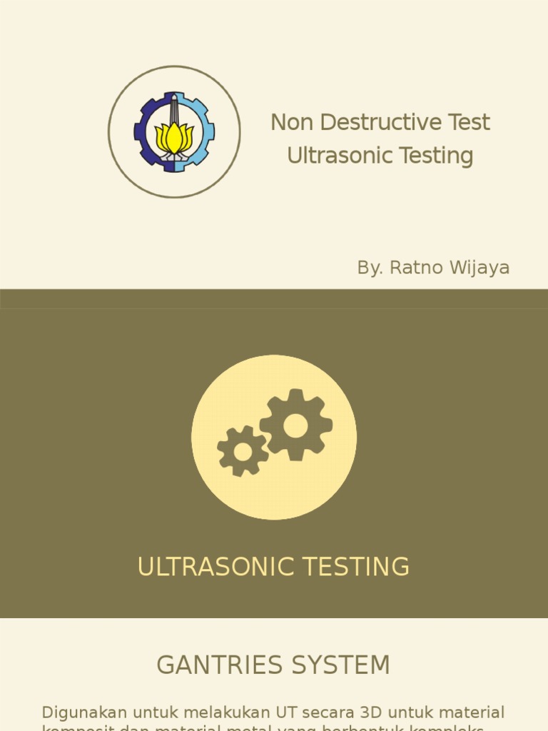 Report of NDT UT Testing | PDF