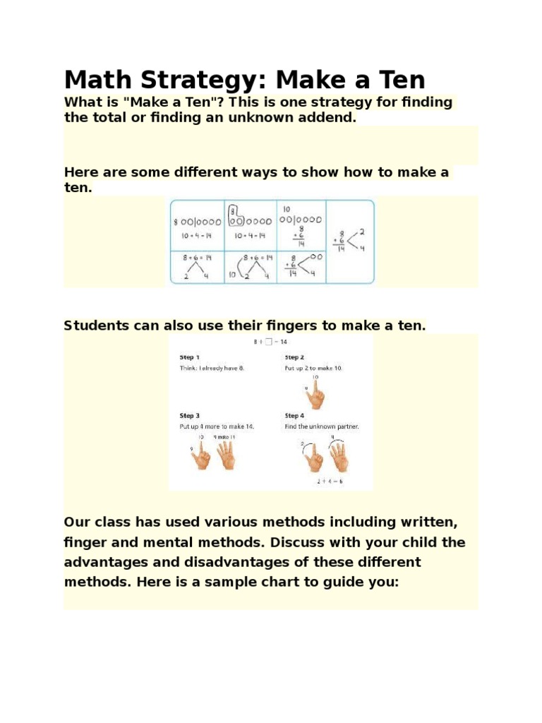 Math Strategy | PDF | Career & Growth | Business