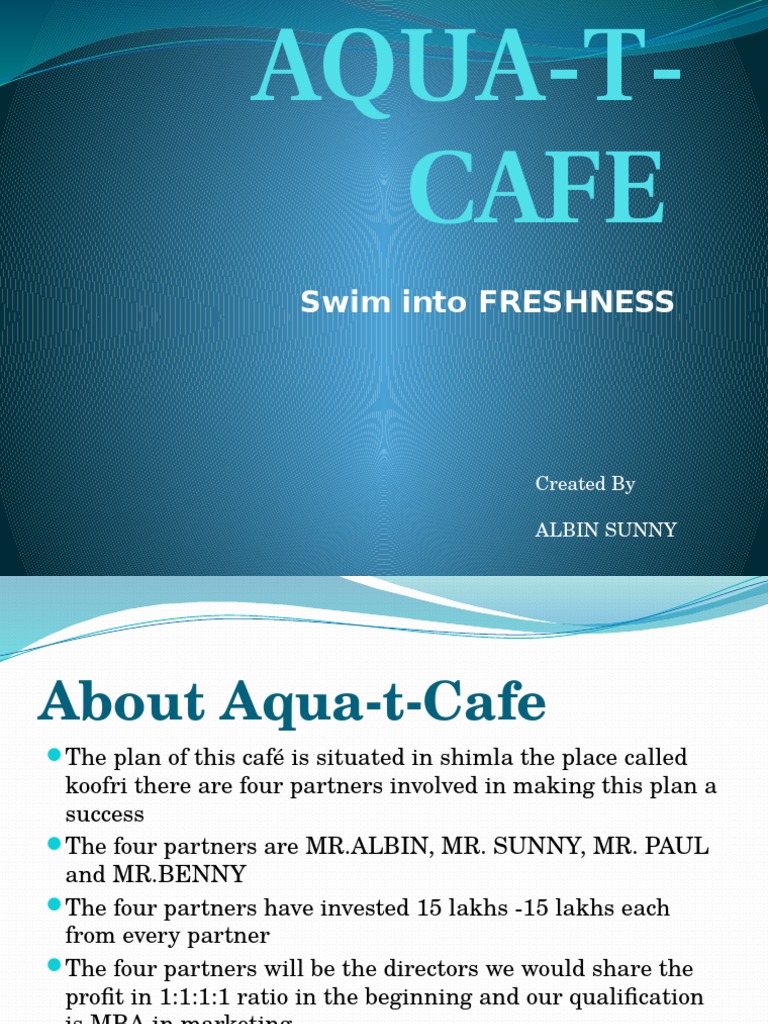 Business Plan On Cafe | PDF | Bakery | Coffeehouse