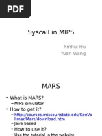 MIPS Syscall Functions Available in MARS | PDF | Integer (Computer Science) | String (Computer ...
