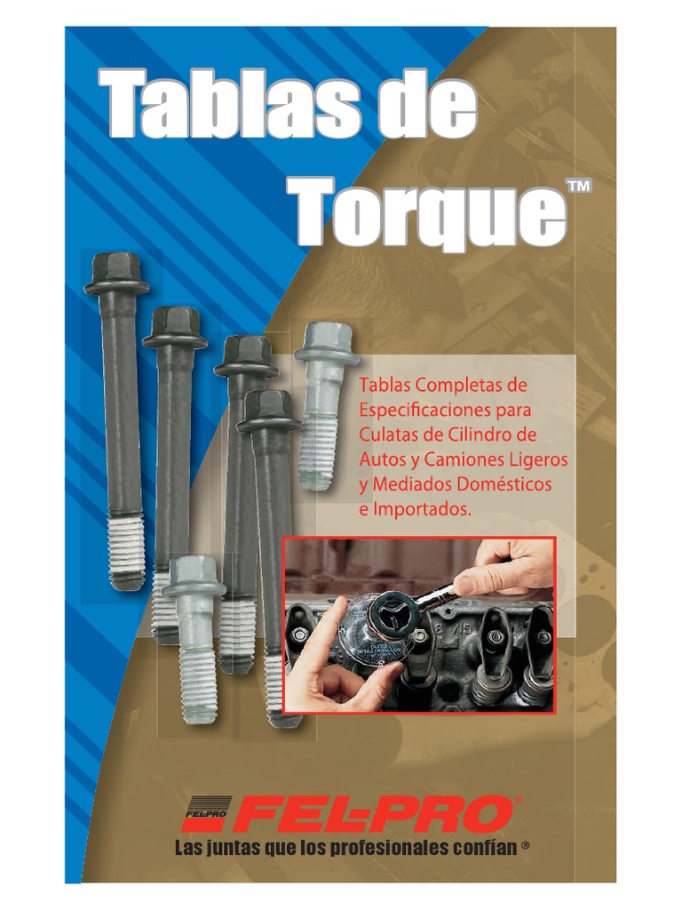 Tablas de Torque | Motores generales | Aluminio