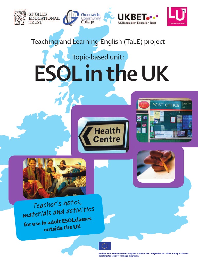 ESOL in the UK-final | English As A Second Or Foreign Language ...