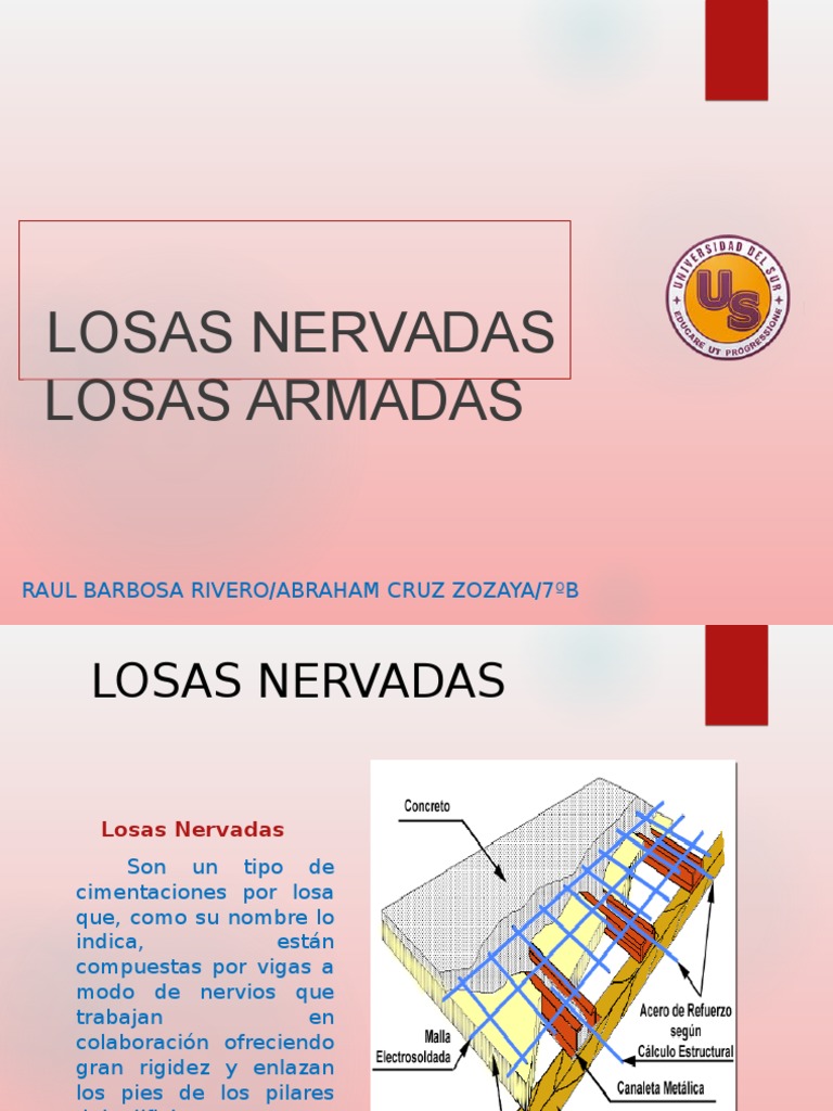 Losas Nervadas | PDF | Ingeniería de Edificación | Ingeniería